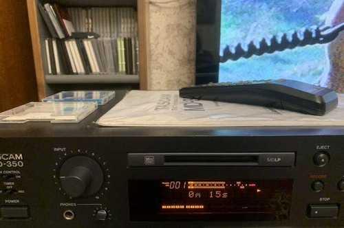 Tascam md-350 минидисковая дека