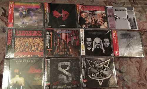 Scorpions 11 CD OBI Japan
