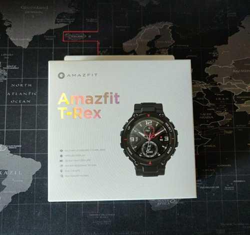 Новые Amazfit T-Rex защищённые смарт-часы Гарантия