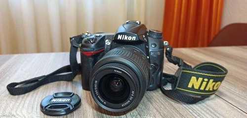 Nikon D7000 kit 18-55, пробег всего 6607 кадров