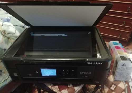 Мфу Epson XP-432 с Снпч с ошибкой