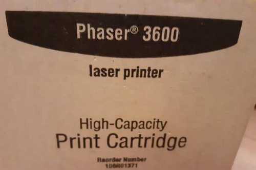 Картридж для Xerox Phaser 3600 артикул 106R01371