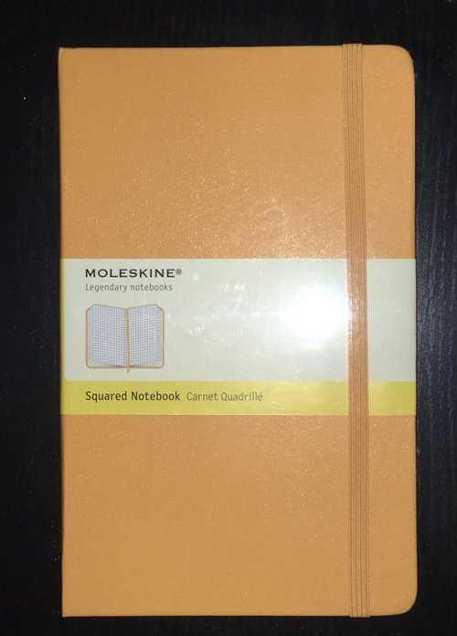 Блокнот Moleskine в клетку