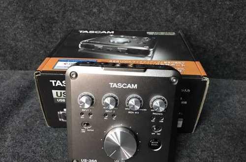 Внешняя студийная звуковая карта Tascam US-366