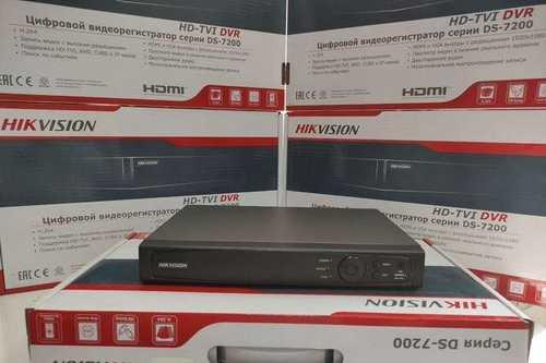 TVI видеорегистратор Hikvision DS-7208hqhi-F1/N