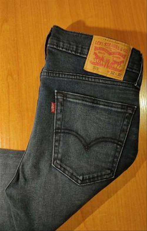 Джинсы Levi'S 519 w31-32L32, новые. Бангладеш