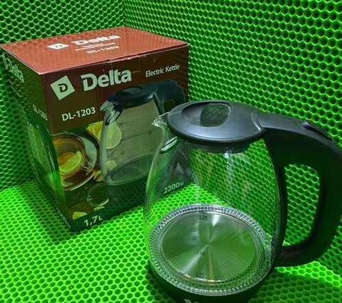 Электрический чайник delta DL-1203 - новый