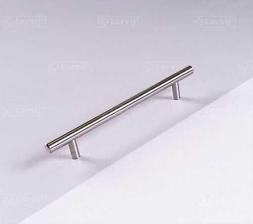 Мебельная ручка-рейлинг Larvij матовый никель 128м