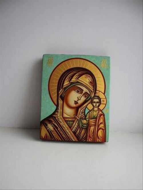 Икона Богородица образ Казанский