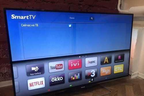 Телевизор philips 50pfl5038, smart TV, WI-FI