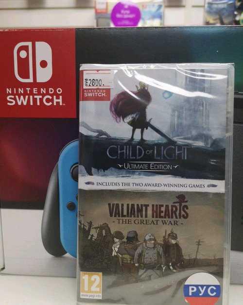 Nintendo Switch Child of Light новый