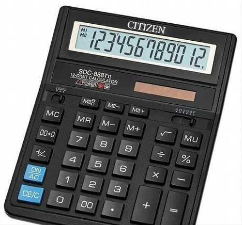 Калькулятор бухгалтерский citizen SDC-888TII