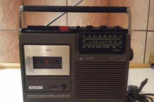 Sony FM/SW/MW Cassette corder CF 303S