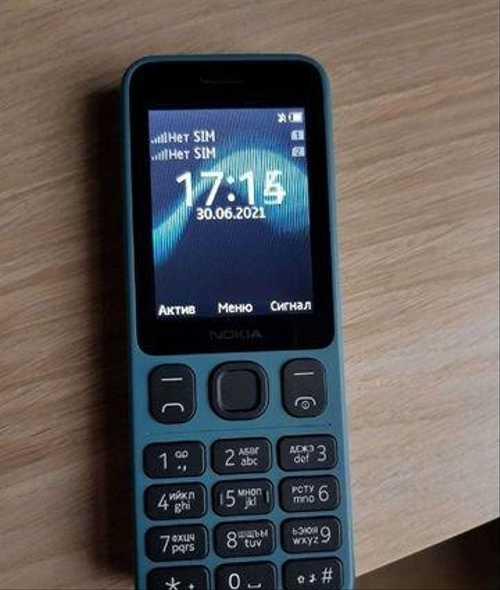 Телефон Nokia 125 Dual Sim, синий