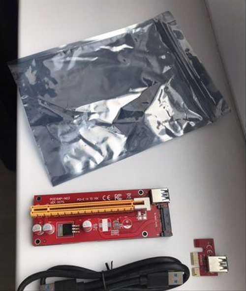 Райзер pci-e ver007s новый