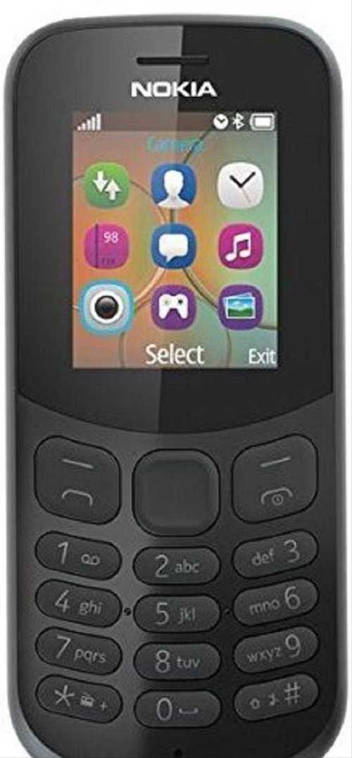 Nokia 130 Black новый