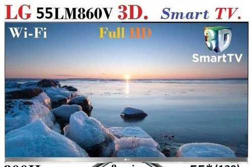 Premium - Smart TV. LG 55Lm860V. 3D. Wi-Fi