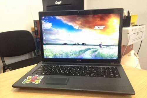 Мощный ноутбук Acer Aspire 7739