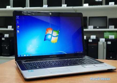 Ноутбук eMachines G730G, Core i3 330M, RAM 4Gb
