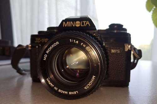 Пленочный фотоаппарат minolta