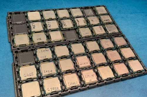 Процессоры i3/i5/i7 Pentium Celeron Xeon
