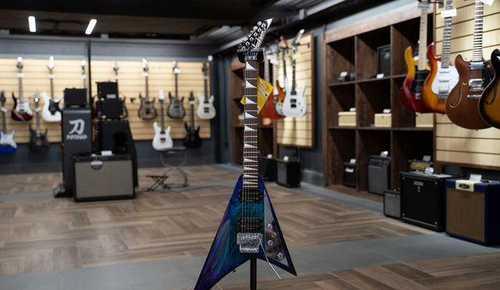 Jackson RR3 Eerie Dess Swirl Japan электрогитара