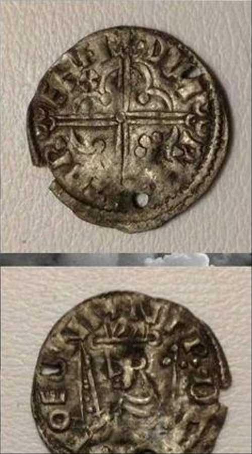 Англо-скандинавская монета. Пенни