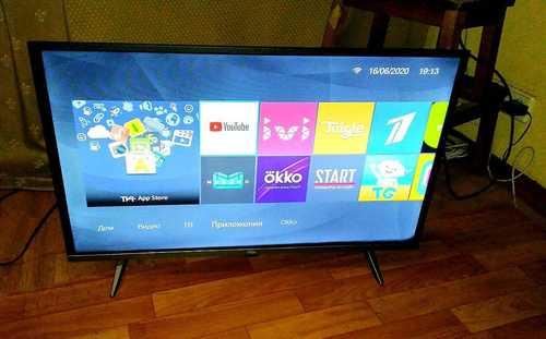 TLC 32"-Smart TV, Wi-Fi, DVB-T2, 81см