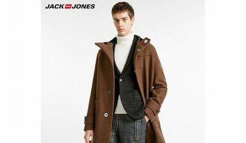 Пальто дафлкот Jack & Jones М новое 55248