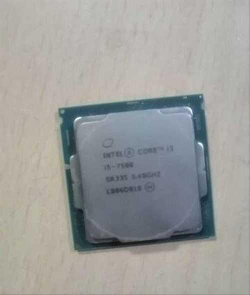 Процессор I5 7500. Мощный и холодный