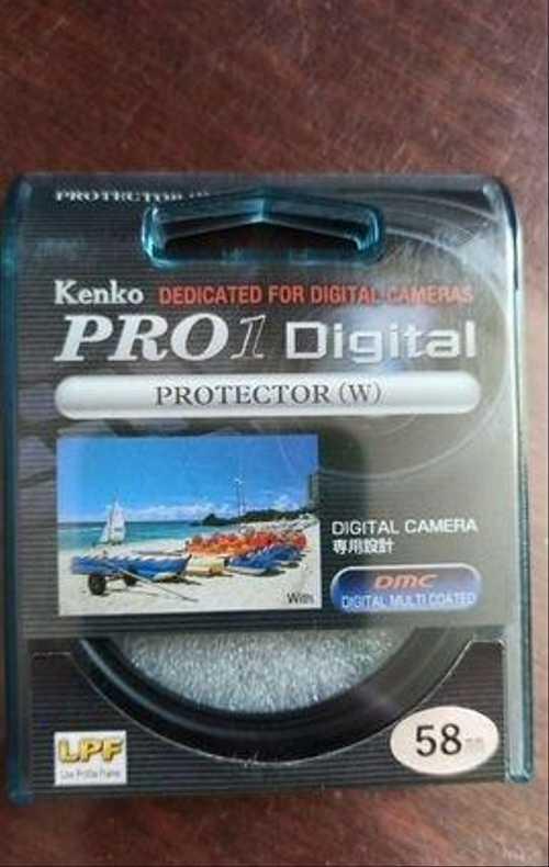 Защитный фильтр Kenko Pro1D Protector, 58mm