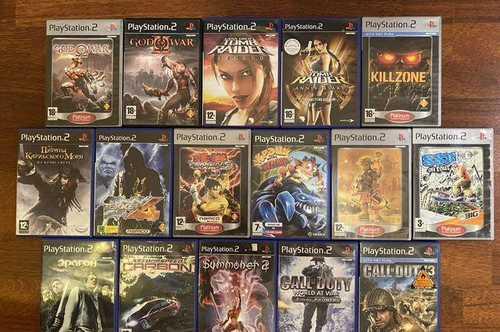 Игры на PS2 лицензионные