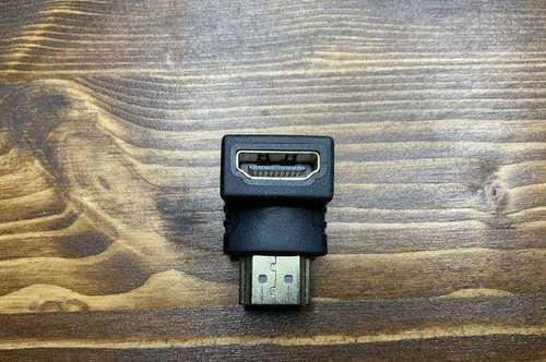 Угловой адаптер hdmi(f) на hdmi(m)