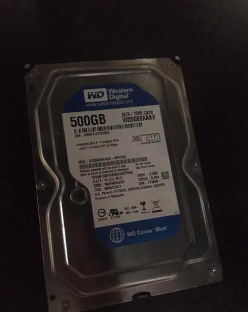 Жесткий диск wd 500gb