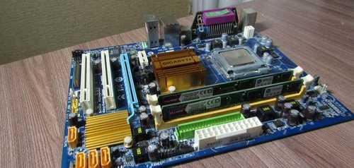 Комплект: Intel Xeon + Gigabyte GA-G31M-ES2C + 4Gb