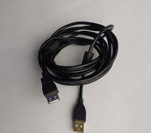 USB-удлинитель (USB2.0 AM-AF) 3м