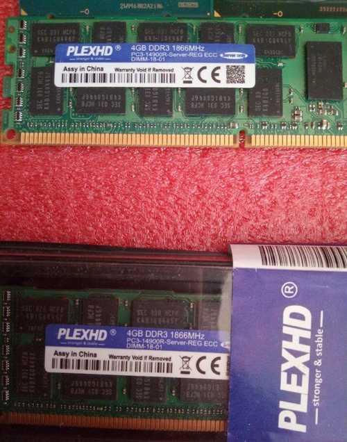 Оперативная память plexhd 4GB DDR3 (серверная)