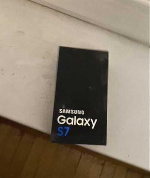 Коробка от samsung Galaxy S7