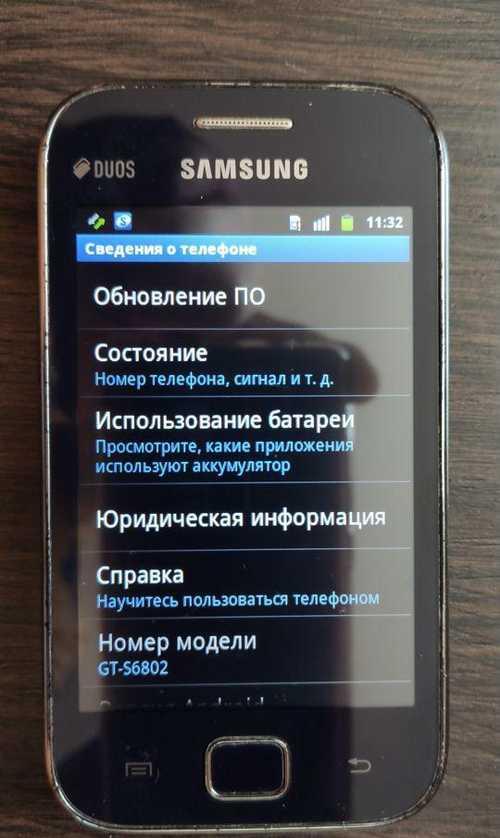 Смартфон SAMSUNG GT-S6802, Lenovo A1000