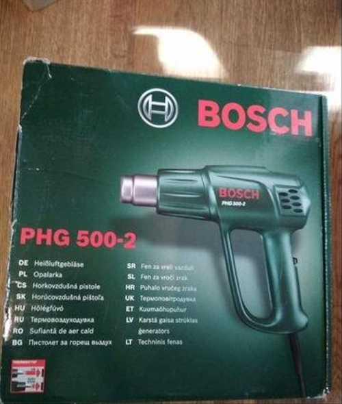 Строительный фен bosh PHG 500-2