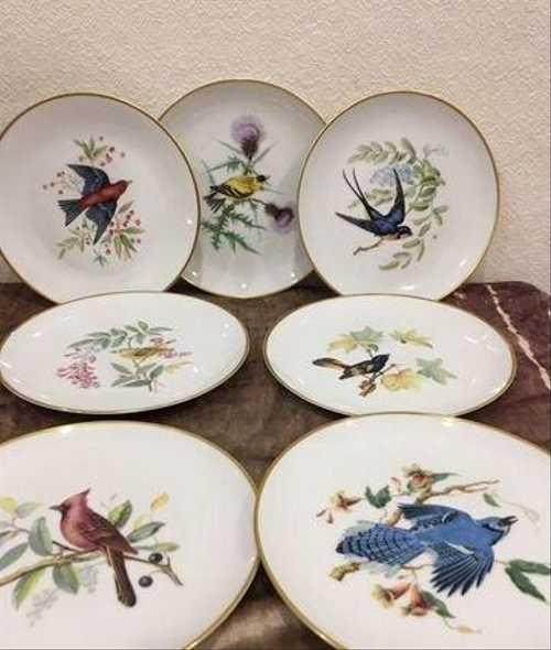 Коллекционные тарелки Hutchenreuther “Птицы Америк