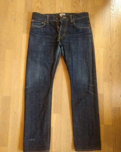 Джинсы Edwin ED-71 Regular Slim Selvage Unwashed
