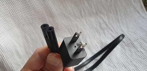 Кабель us plug - разъем IEC, IEC c7