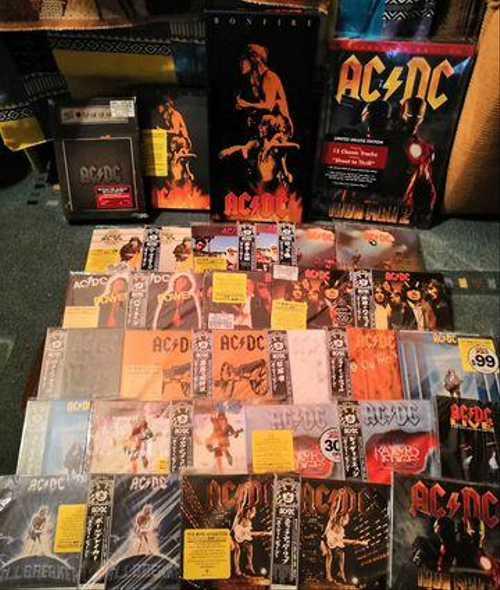 CD диски фирменные AC/DC