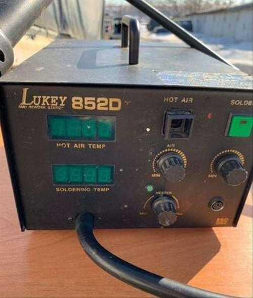 Паяльная станция lukey 852D