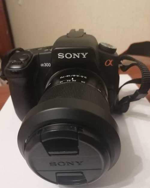 Фотоаппарат sony dslr-A300