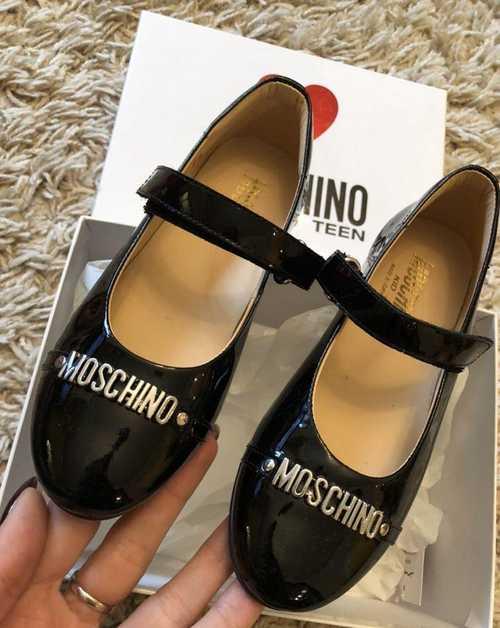 Кожаные туфли Moschino оригинал 29 новые
