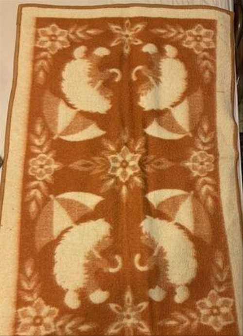 Одеяло детское шерстяное (95x140)