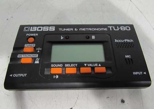 Boss TU-80 Tuner,Metronom