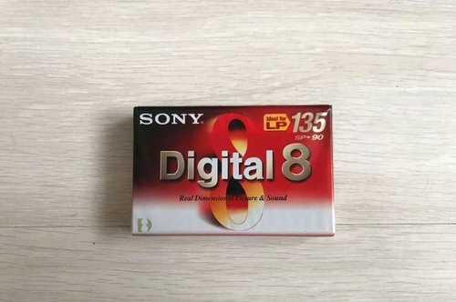 Видеокассета Sony Digital 8. Новая